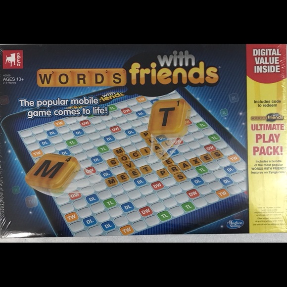 Zynga | Games | Words With Friends Board Game New In Box | Poshmark